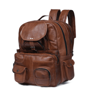Expedition Leather Backpack – Ideal for Rugged Travel